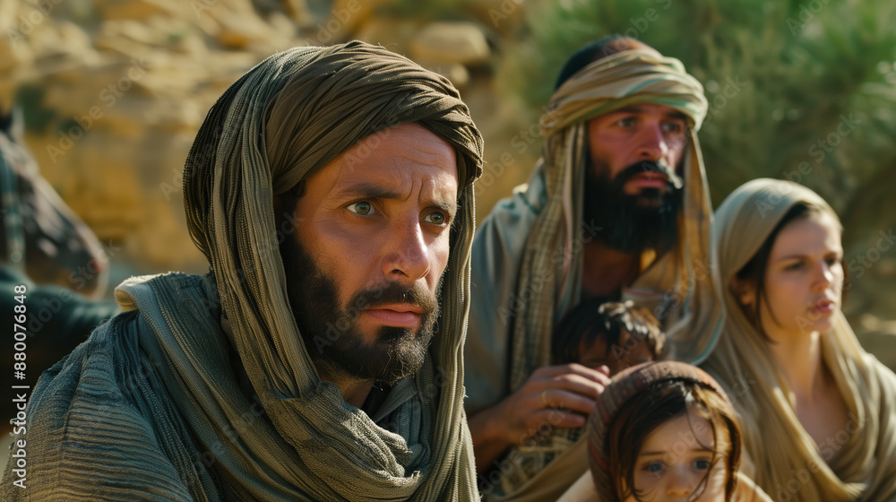 Flight into Egypt: Joseph Escapes King Herod with Mary and Jesus ...