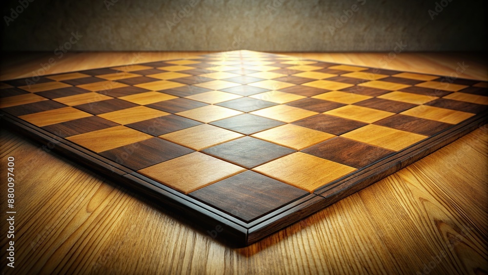 ภาพประกอบสต็อก checkerboard chessboard checkered plane in angle ...