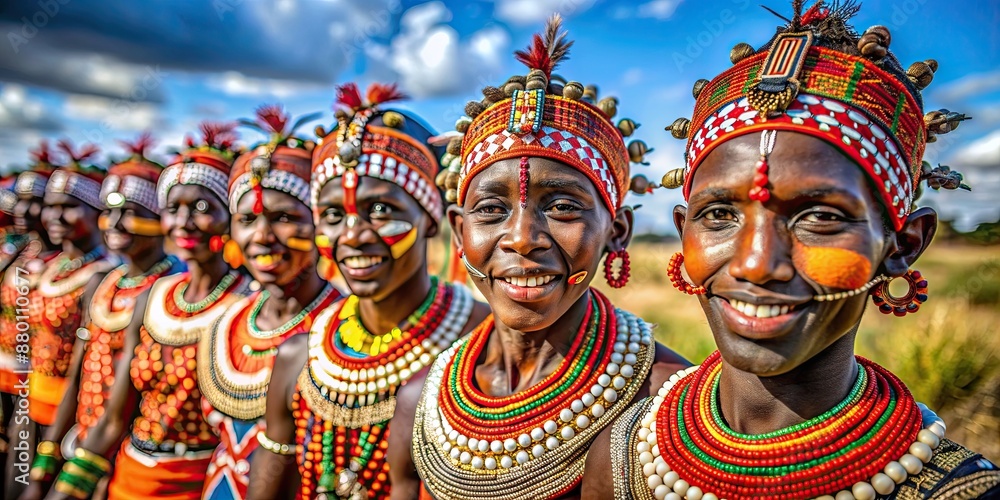 Indigenous tribes Kenya cultural essence and soft contrast, Indigenous ...