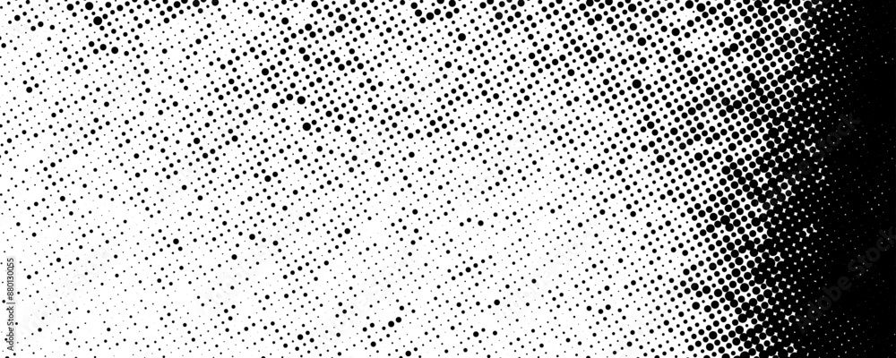 Halftone gritty noise texture. Grunge grit pixel gradient background ...