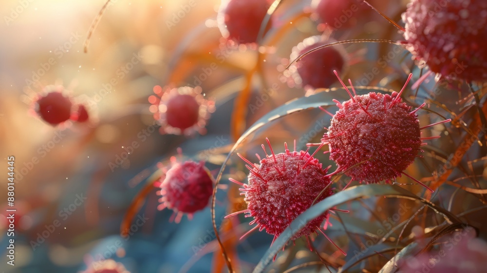 Photograph Of A Cancer Tumor That Has Grown Abnormally From Normal Cells Scientifically Correct