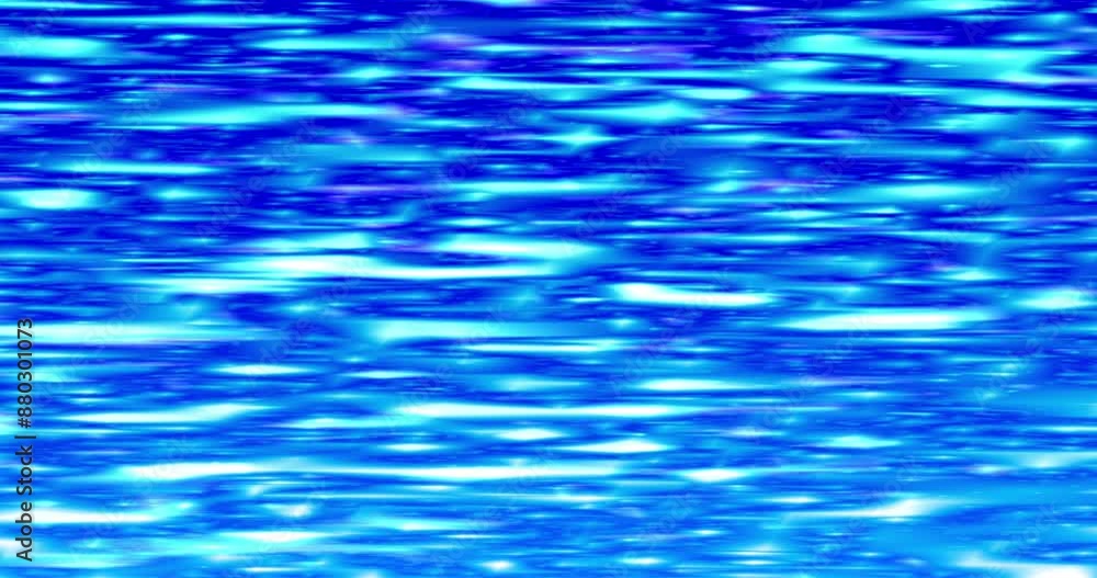 Water surface. Cartoon water. Cartoon anime and manga-style water sea ...