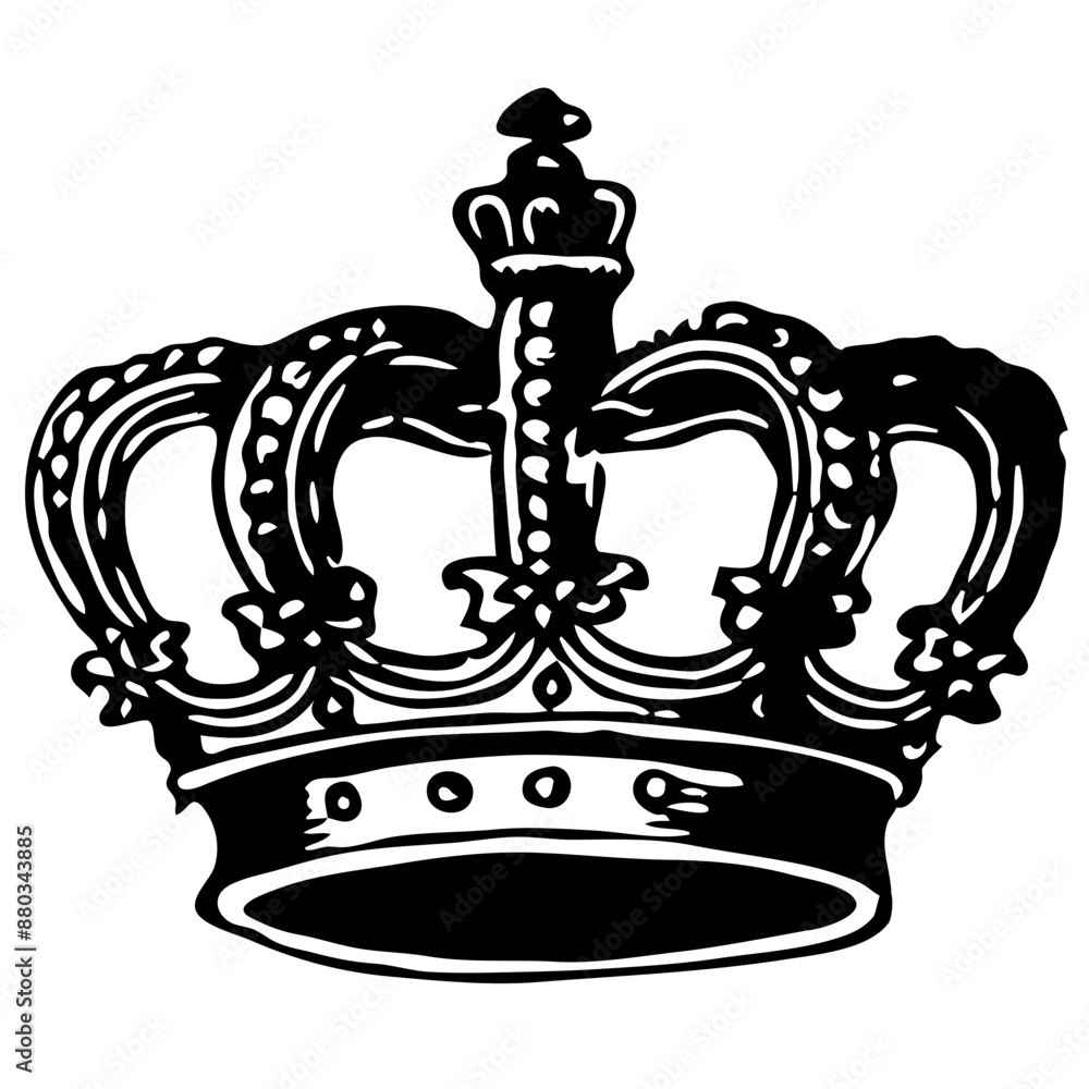 Crown SVG vector transparent background PNG clipart Stock Vector ...
