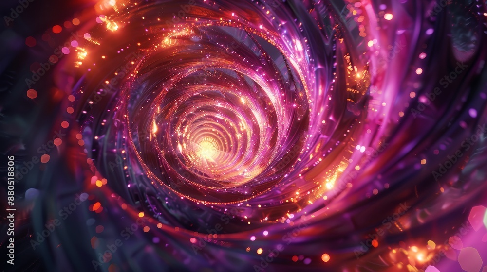 A render of refraction, reflection, and sparkle, with dark azure and ...