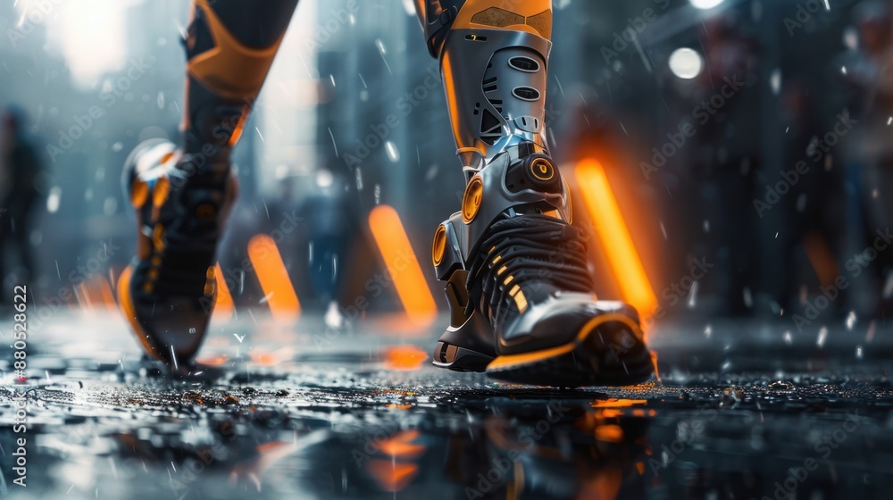 Empower your run with a robotic leg, merging technology and athleticism ...