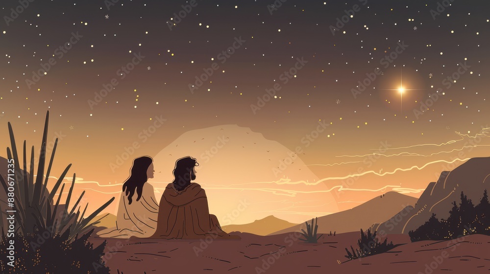 Genesis : God’s Covenant With Abram , Biblical Illustration of Abram ...