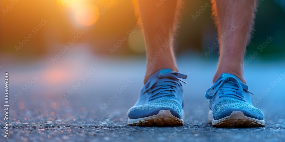 Photo of fatigued and sore feet from extended standing or walking ...