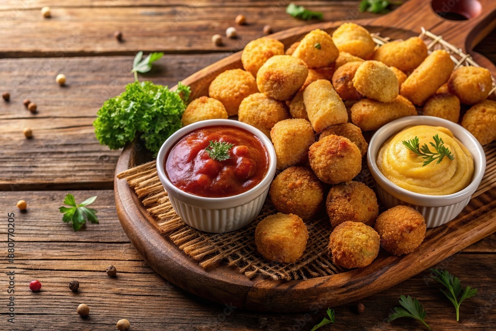 Salgadinhos ou Salgados Comida Brasileira Mix de salgadinhos ...