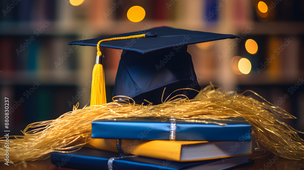 Graduation cap, Education success, Graduation book, Graduation hat ...