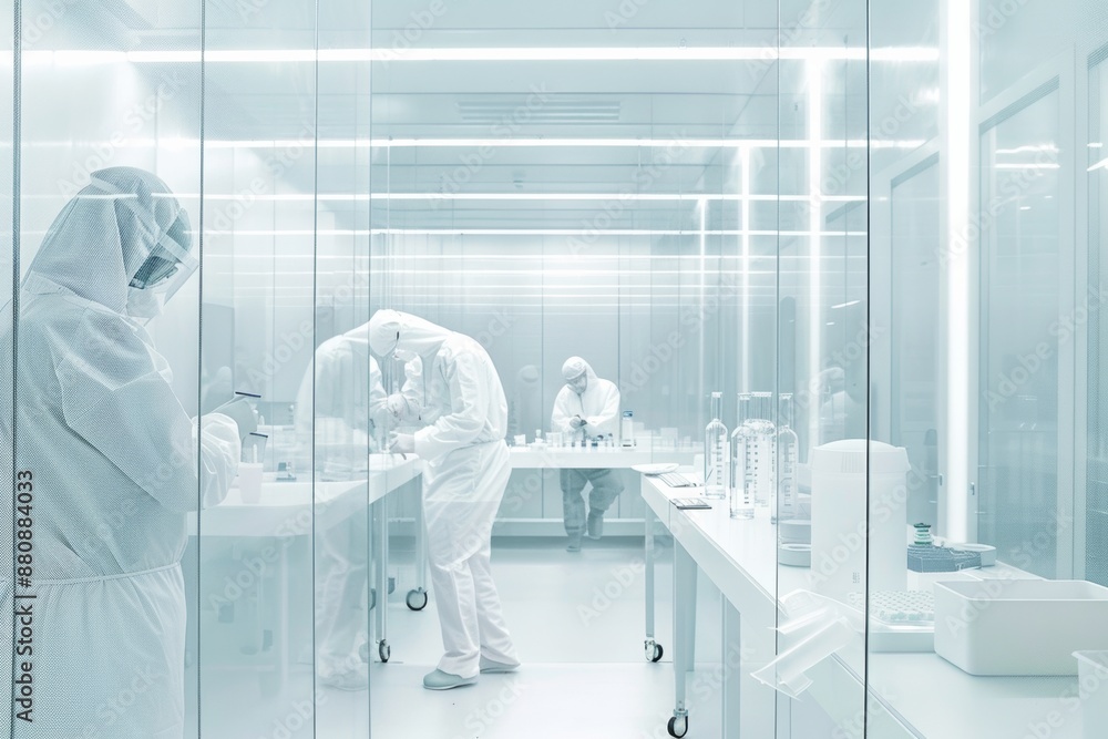 breakthrough of scientists working in a cutting-edge nano and bio ...