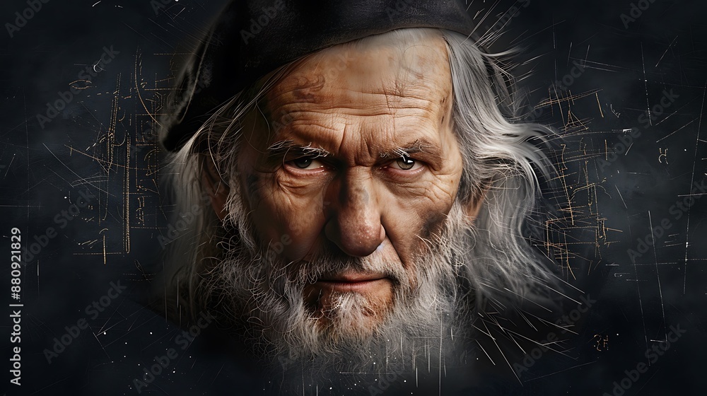 Photo & Art Print A vintage-style illustration of famous left-handed ...