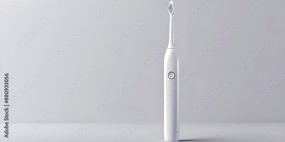 Stylish and Advanced 3D Model of an Electric Toothbrush. Concept Dental ...