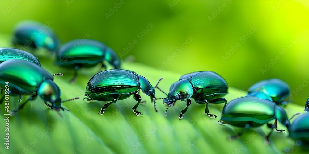 Armored Beetle Guardians Exoskeletons of Strength and Protection ...