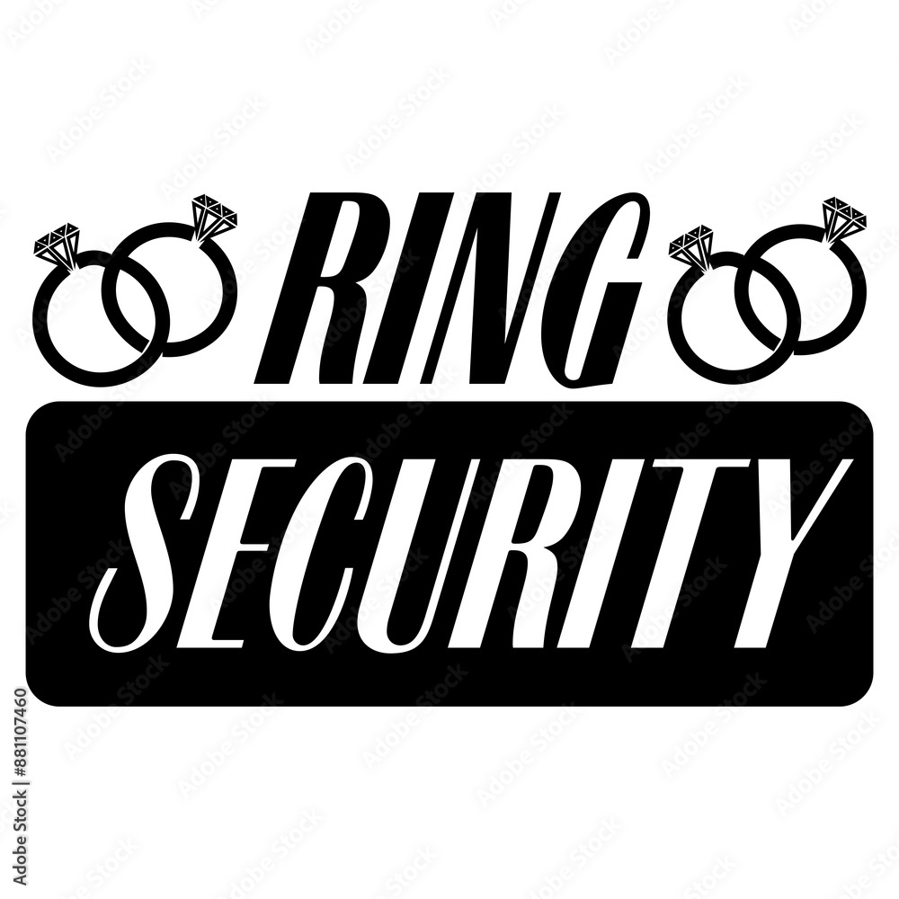 Ring Security Svg png, wedding svg, bridal party svg, Wedding Party Svg ...