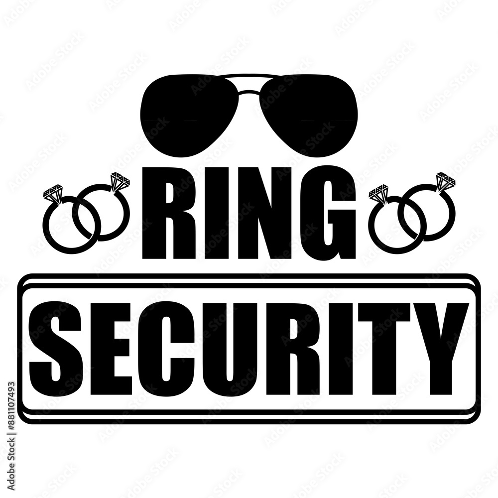 Ring Security Svg png, wedding svg, bridal party svg, Wedding Party Svg ...