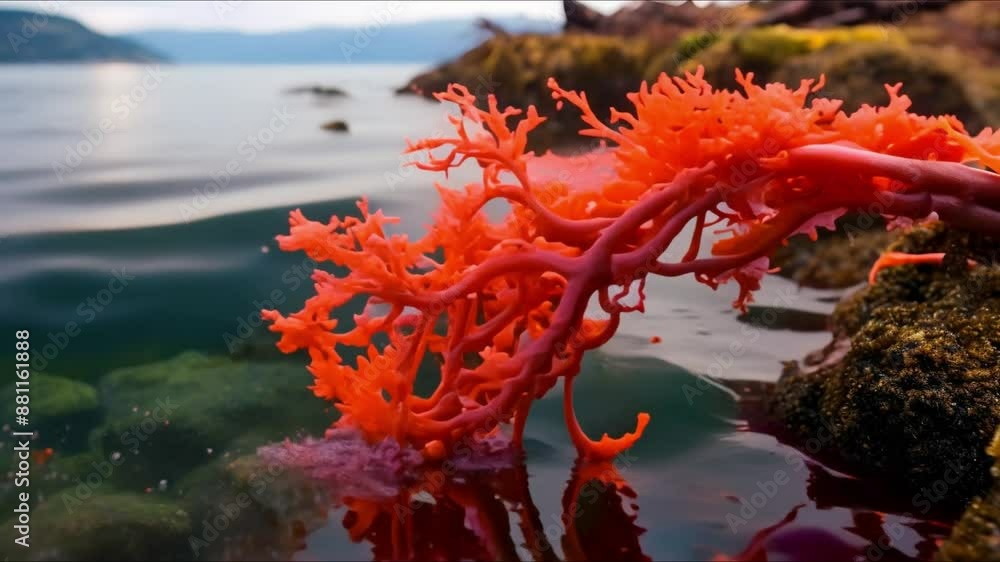 Red Seaweed: A Marine Algae Species Discovery. Concept Marine Biology ...