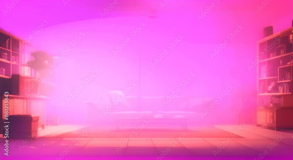 Offline title screen overlay loop animated virtual backgrounds cozy lo ...