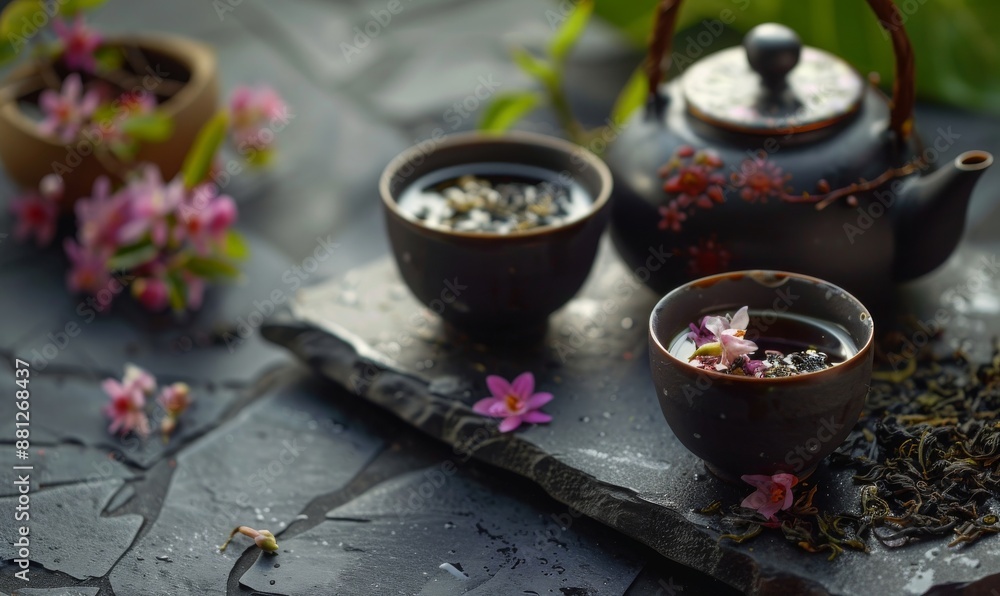 It is served in a ceramic pot, demonstrating its complex taste profile ...