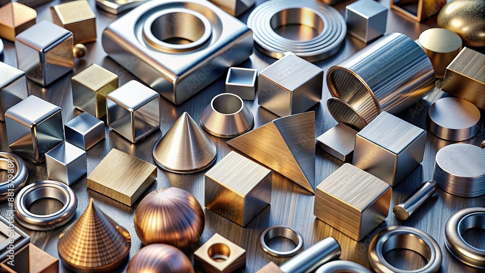 Variable geometric shapes of different smooth steel structures Steel ...