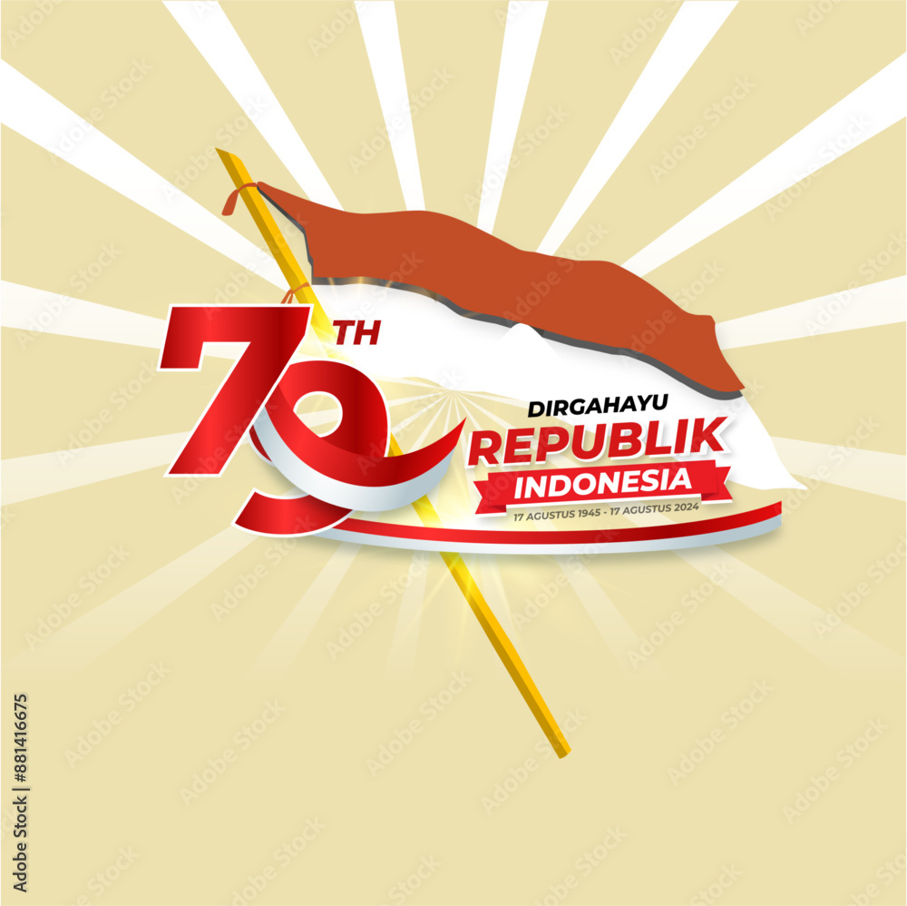 Official logo of Ri 79 hut in vector 2024 Stock Vector | Adobe Stock