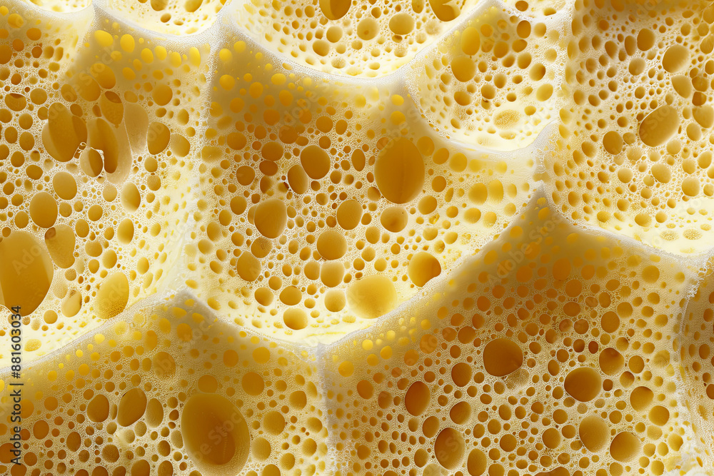 Foto de Seamless texture of a sponge, with evenly sized and smooth mesh ...