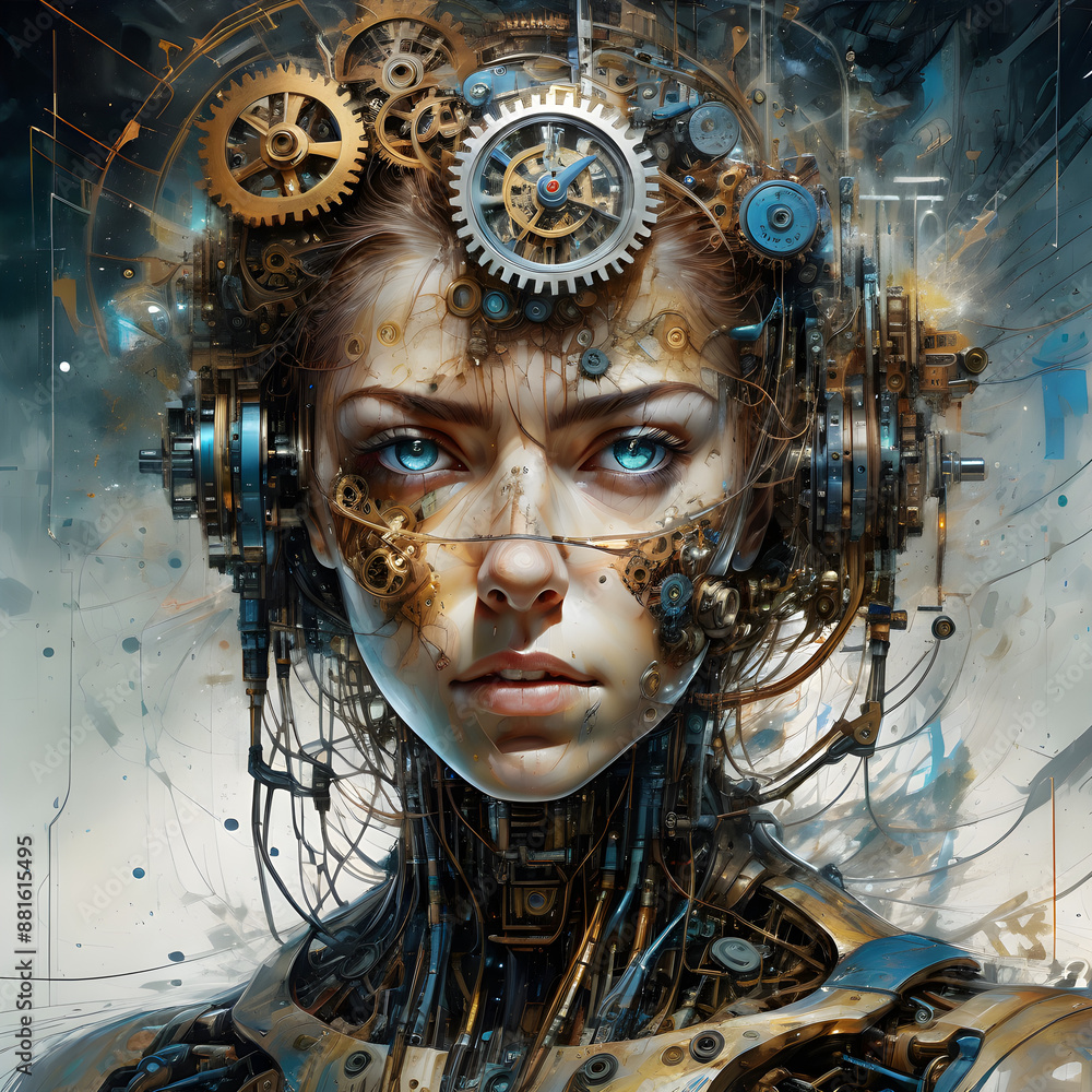 This incredible painting truly takes your breath away with its Awe ...