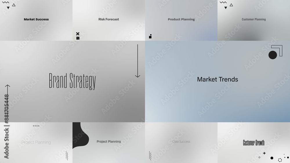 Elegant Corporate Titles | 10 Motion Titles with Control Panels Stock ...