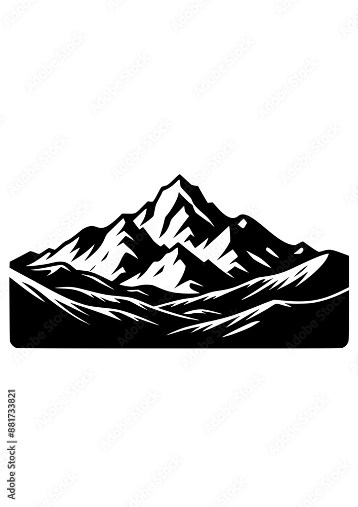 Mountains Landscape SVG, Gorpcore SVG, Journey SVG, Travel SVG ...