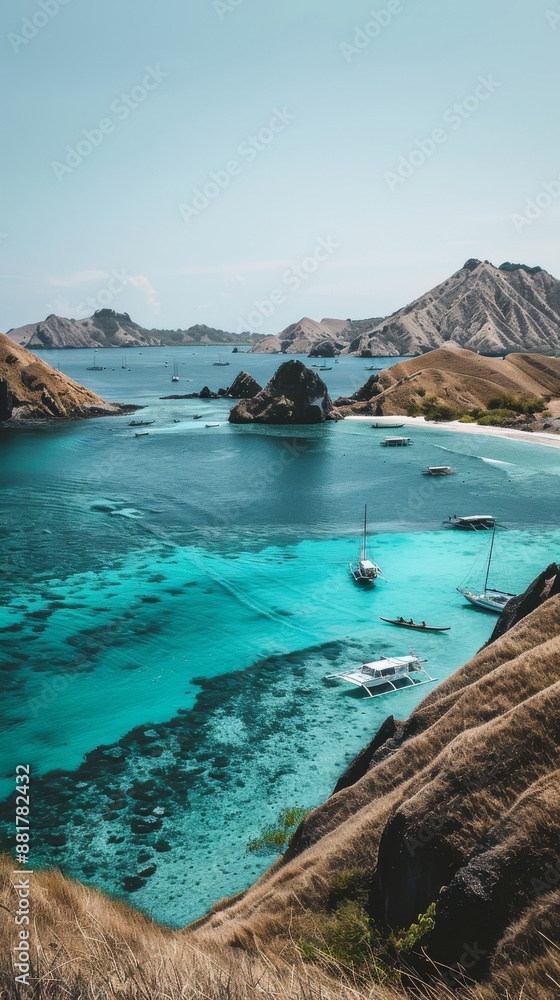 Photo of Landscape from Top View. Aerial View of Mountain Ranges of ...