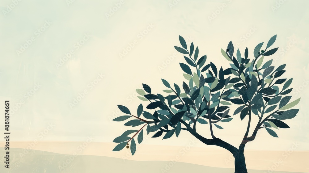 Biblical Illustration of Barren Fig Tree Given Second Chance to Bear ...