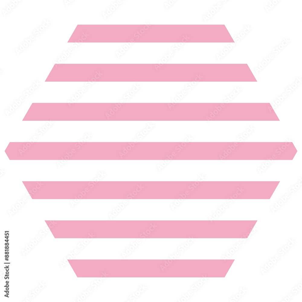 Memphis Hexagon. Geometric shapes set with rounded corners, triangle ...
