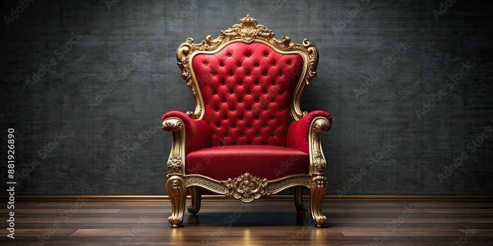 Luxurious ruby throne fit for royalty, ruby, throne, red, luxury, regal ...