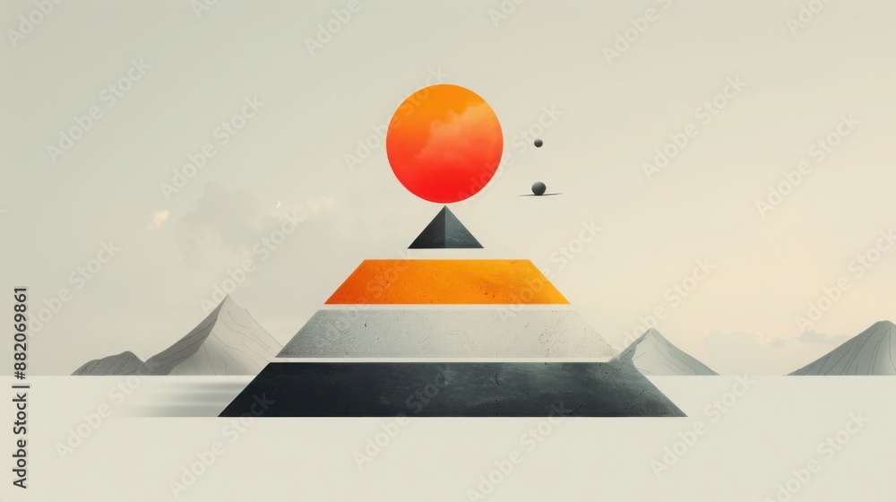 A detailed infographic displaying Maslow's Hierarchy of Needs, visually ...