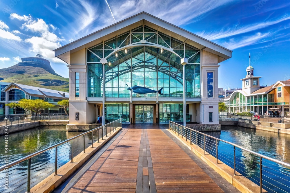 Foto de Entrance to the Two Oceans Aquarium at the Victoria and Alfred ...