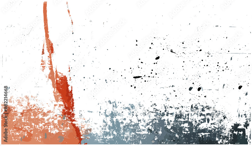 Grunge black and white urban texture template, painted wall texture ...