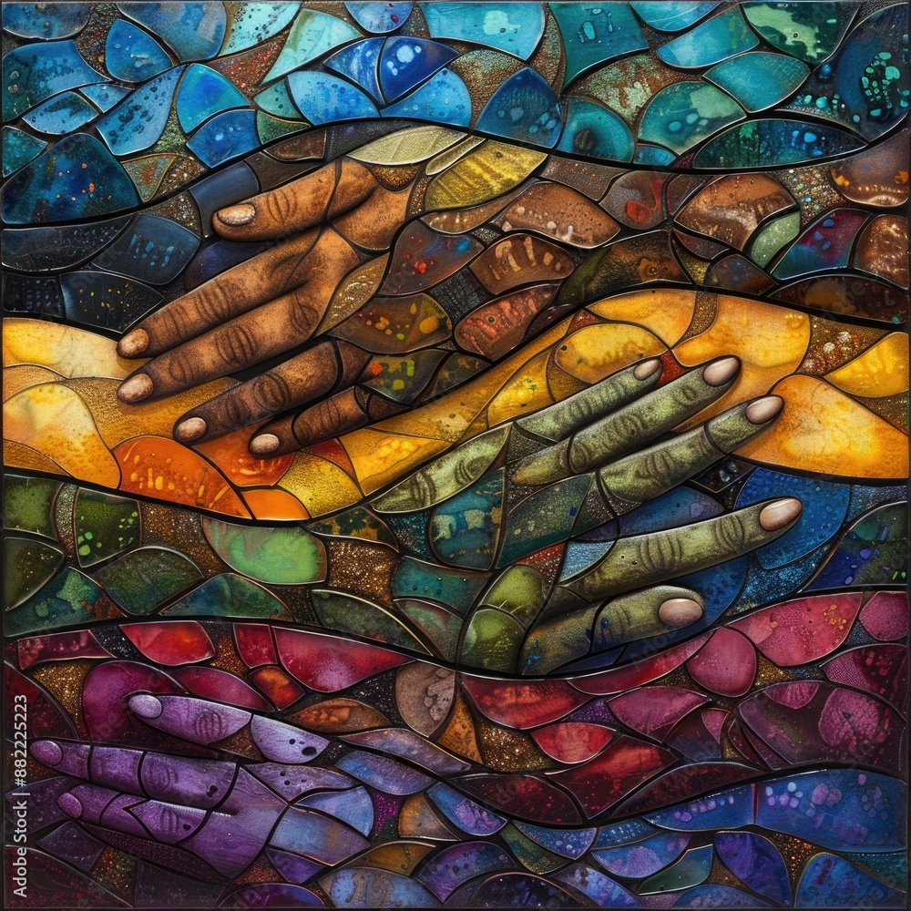 Unity in Diversity: Abstract Representation of Racial Harmony with ...
