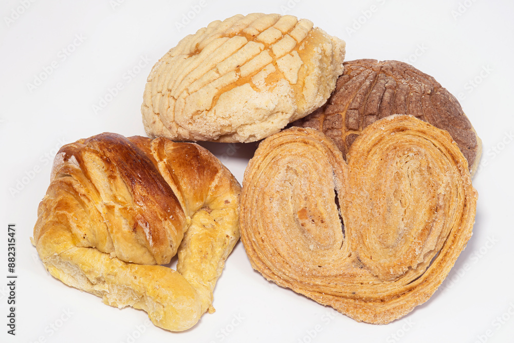 pan concha blanca, panaderia, pan, vainilla, pan artesanal, pan dulce ...