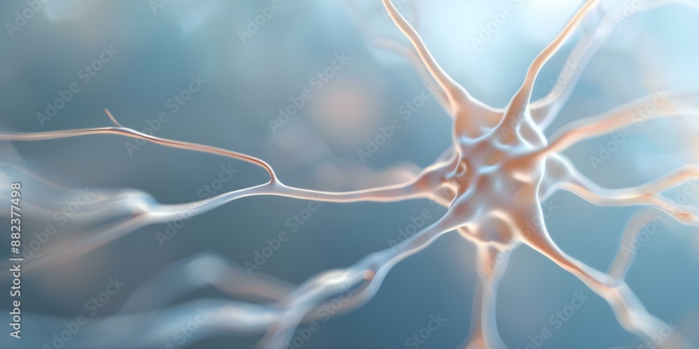 Neuron 169 with weak electrical currents transmits messages in the body ...