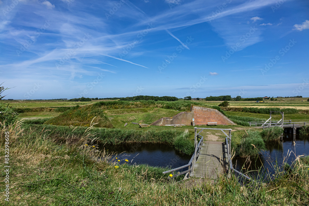 Texel Fort De Schans was built around 1574 by order of William of ...
