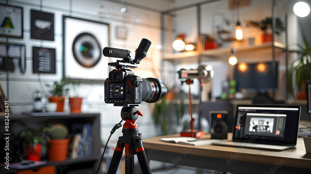 To set up a modern home studio for YouTube, youll need a camera ...