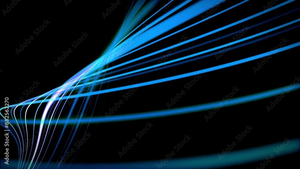 Dark Blue gradient diagonal lines on a black background, ideal for ...