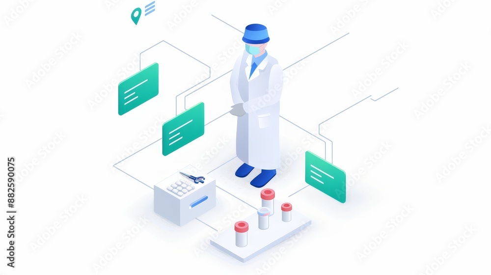 Detailed workflow diagram showcasing a complex operation, illustrating ...