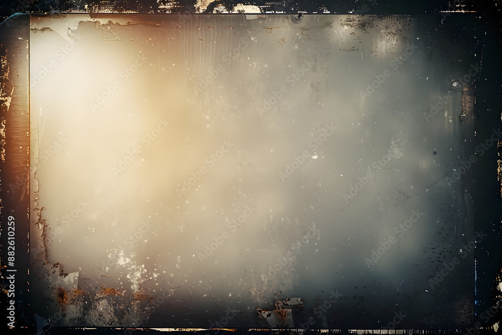 dreamy vintage destroyed photo or film light leaks texture overlay with ...