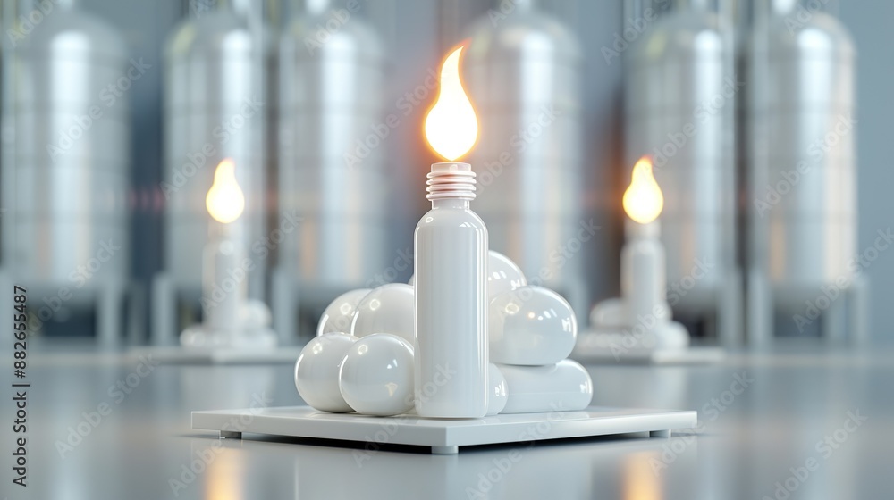 Graphic visualization of carbon footprint reduction strategies for ...