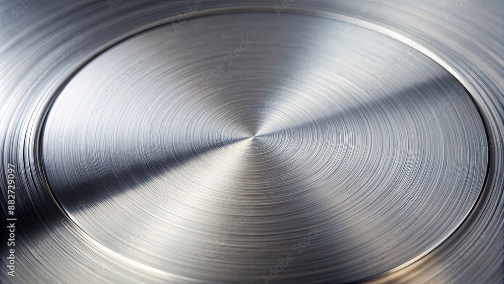Round metal texture background, extreme close-up, metal, texture, round ...