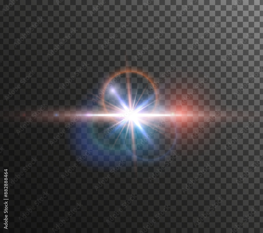 Flash, realistic highlights, glowing effects, camera light, sunlight ...