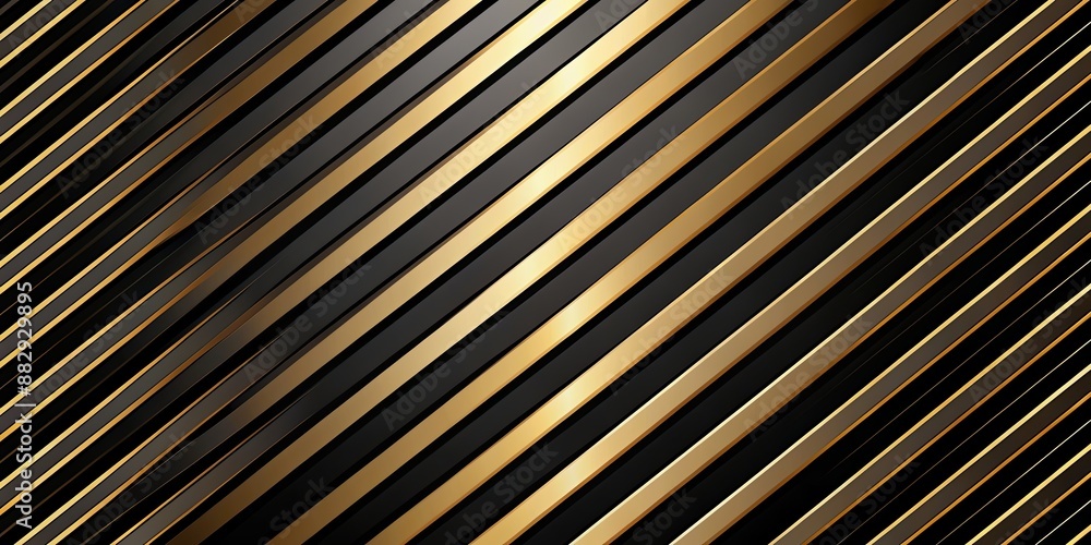 Black and gold stripes background perfect for luxury and modern designs ...