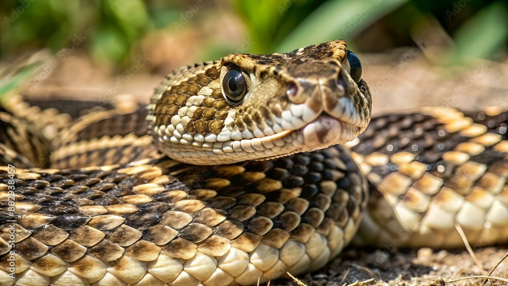 The Art of Ambush A Closer Look at the Coiled Eastern Diamondback ...