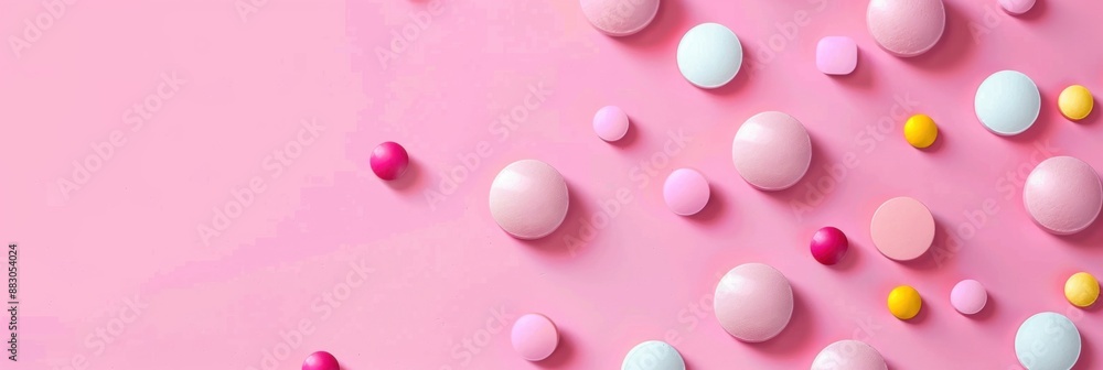 World Contraception Day. Horizontal poster. Female contraceptives of ...