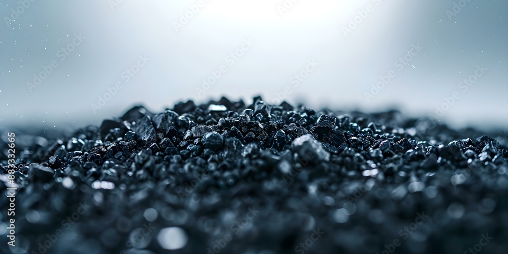 Black lava salt from a remote island known for its striking color ...